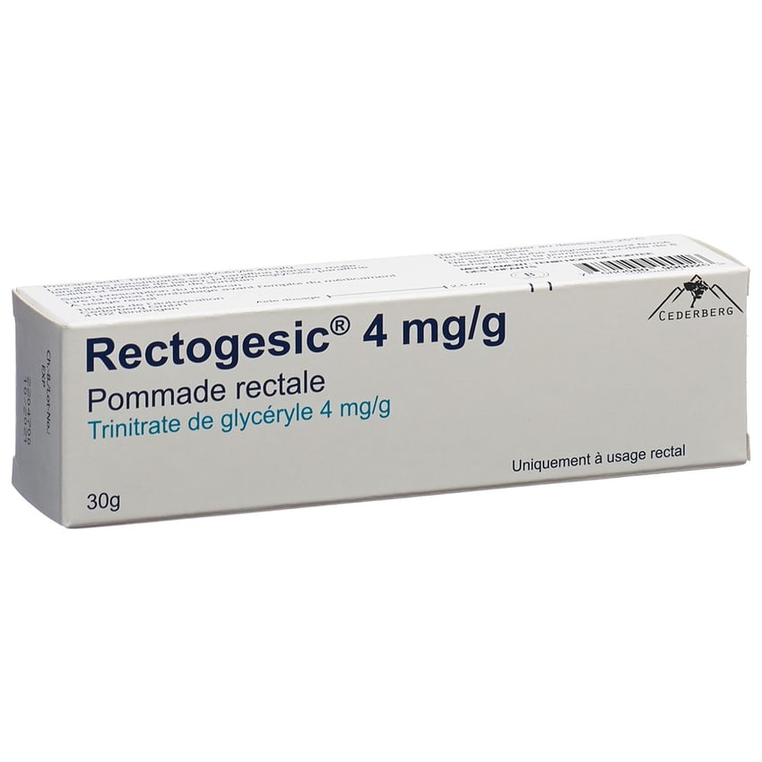 RECTOGESIC ong 4 mg/g tb 30 g | Commander en ligne
