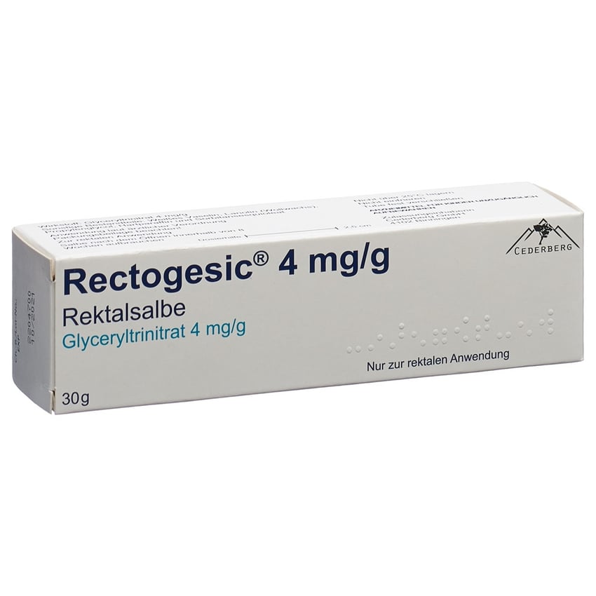 RECTOGESIC Salbe 4 mg/g Tb 30 g | Online bestellen
