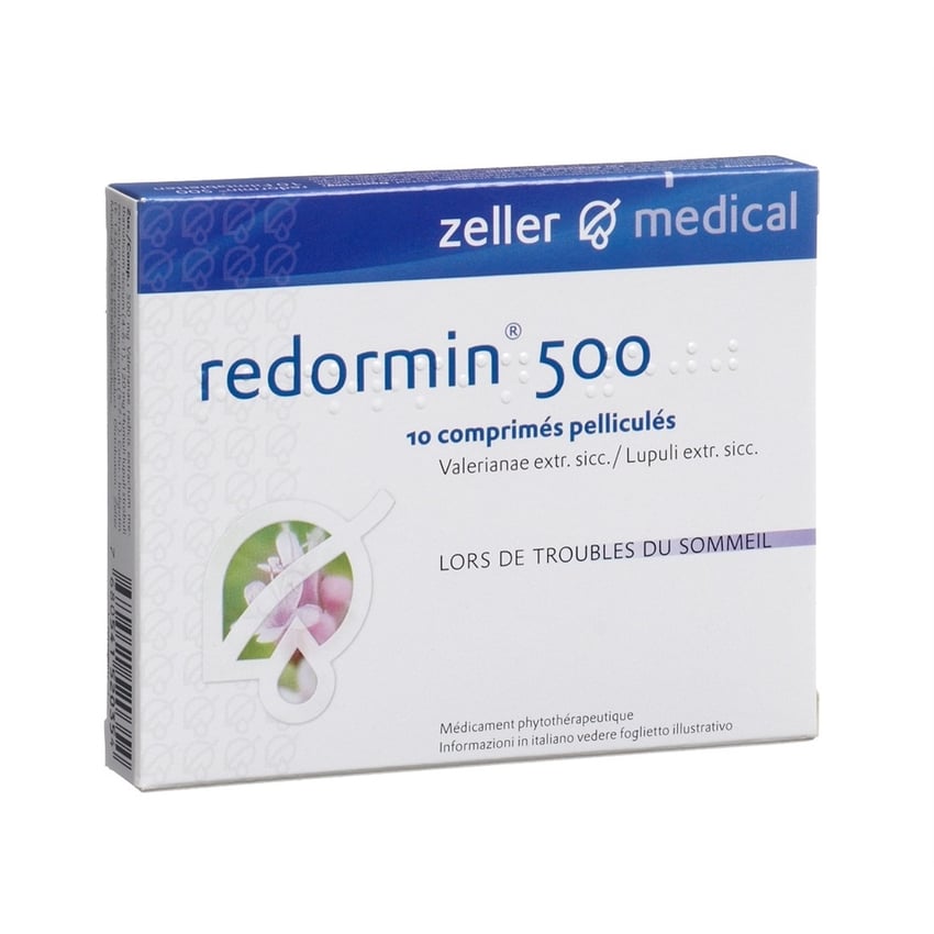 REDORMIN cpr pell 500 mg blist 10 pce | Commander en ligne