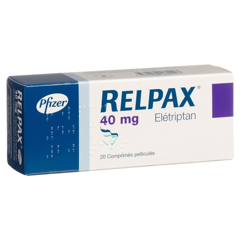 RELPAX cpr pell 40 mg blist 20 pce | Commander en ligne