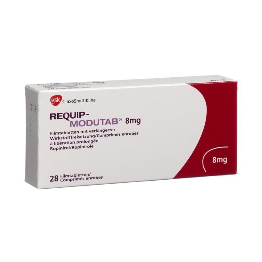 REQUIP Modutab Filmtabl 8 mg Blist 28 Stk | Online bestellen