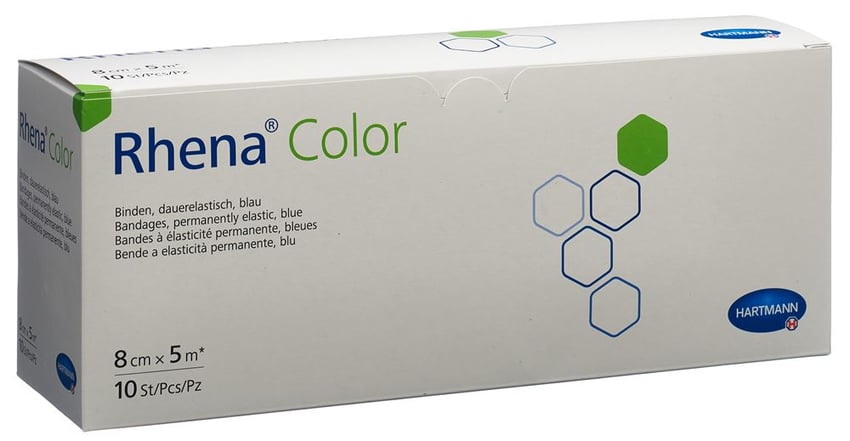 Rhena Color bandes élastiques 8cmx5m bleu ouvert 10 pce | Commander en ...