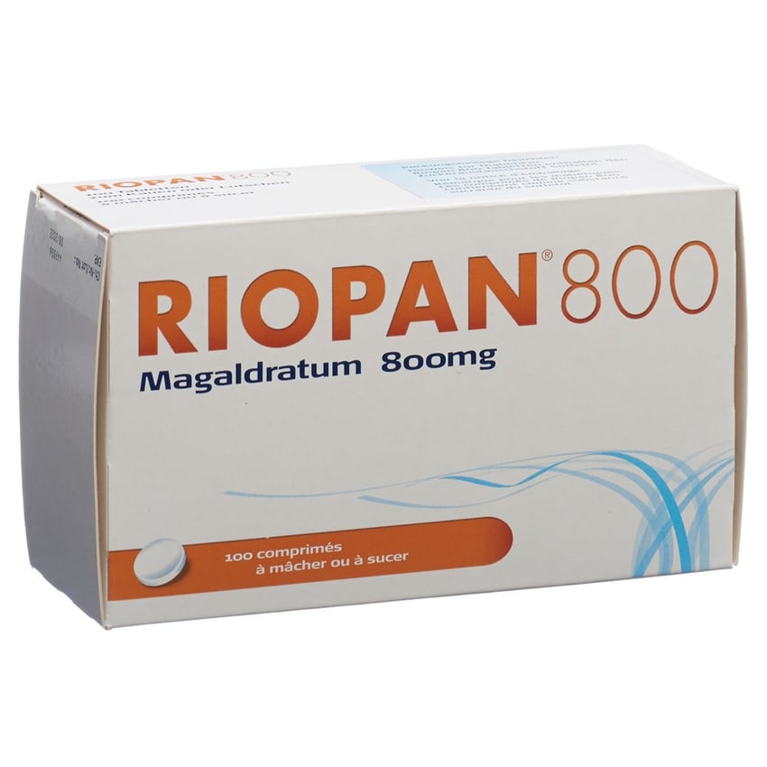 RIOPAN cpr 800 mg blist 100 pce | Commander en ligne