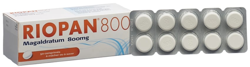 RIOPAN cpr 800 mg blist 50 pce | Commander en ligne