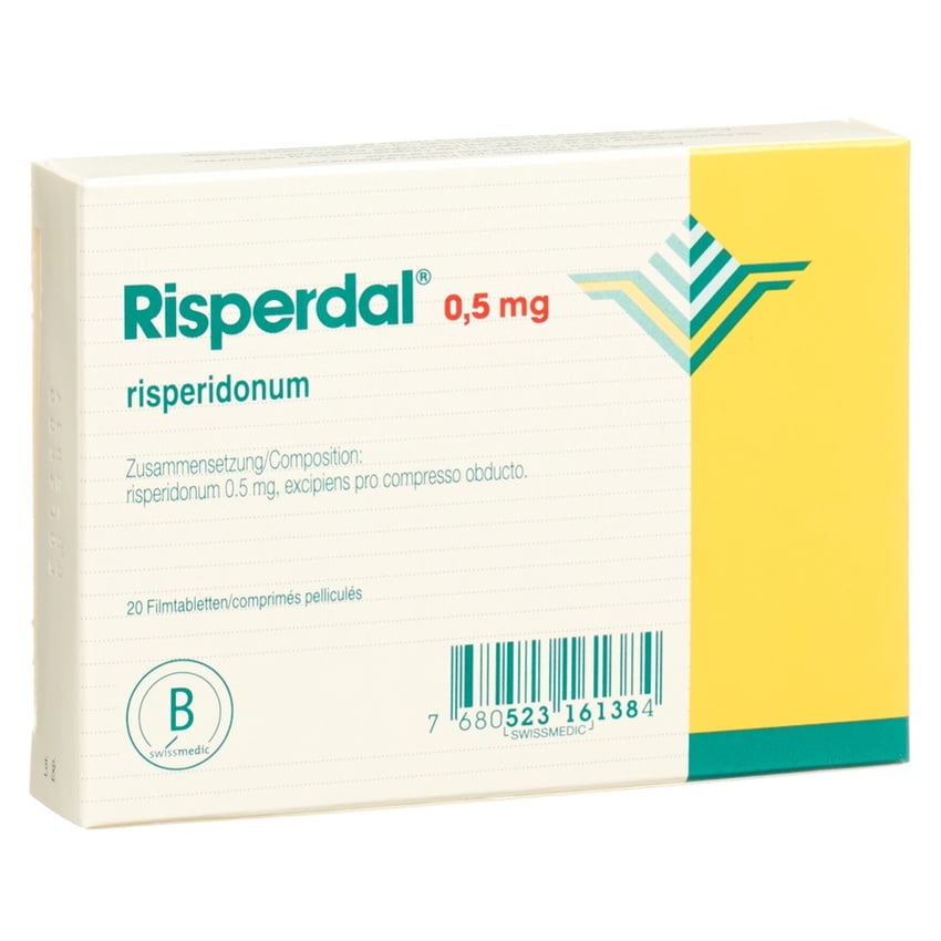RISPERDAL Filmtabl 0.5 mg Blist 20 Stk | Online bestellen