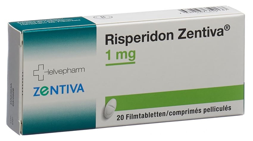 RISPERIDONE Zentiva Filmtabl 1 mg Blist 20 Stk | Online bestellen