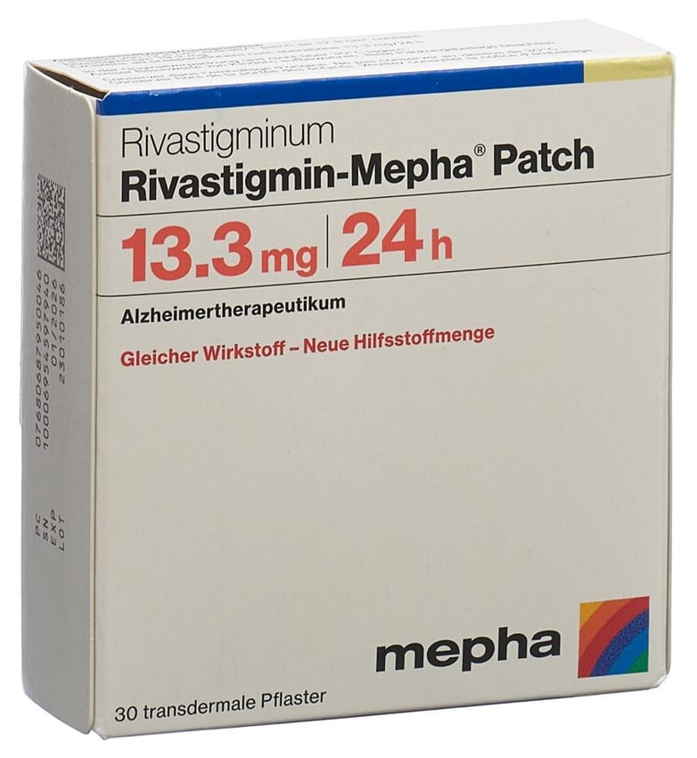 RIVASTIGMINE Patch Matrixpfl 13.3 mg/24h TTS Btl 30 Stk | Online bestellen