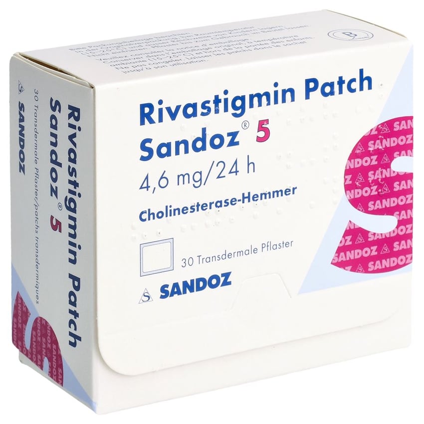 RIVASTIGMINE 5 Matrixpfl 4.6 mg/24h 30 Stk | Online bestellen