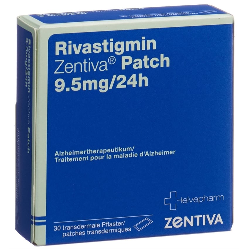 RIVASTIGMINE Patch Matrixpfl 9.5 mg/24h Btl 30 Stk | Online bestellen