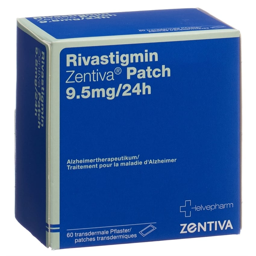 RIVASTIGMINE Patch Matrixpfl 9.5 mg/24h Btl 60 Stk | Online bestellen