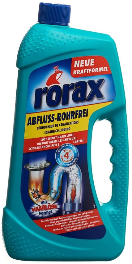 RORAX Abflussreiniger liq Fl 1000 ml | Online bestellen