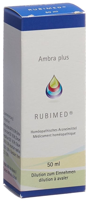 Rubimed ambra plus gouttes 50 ml | Commander en ligne