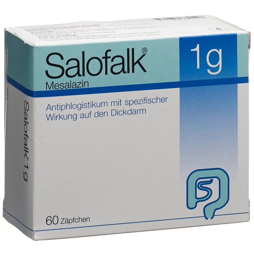 SALOFALK supp 1 g blist 60 pce | Commander en ligne