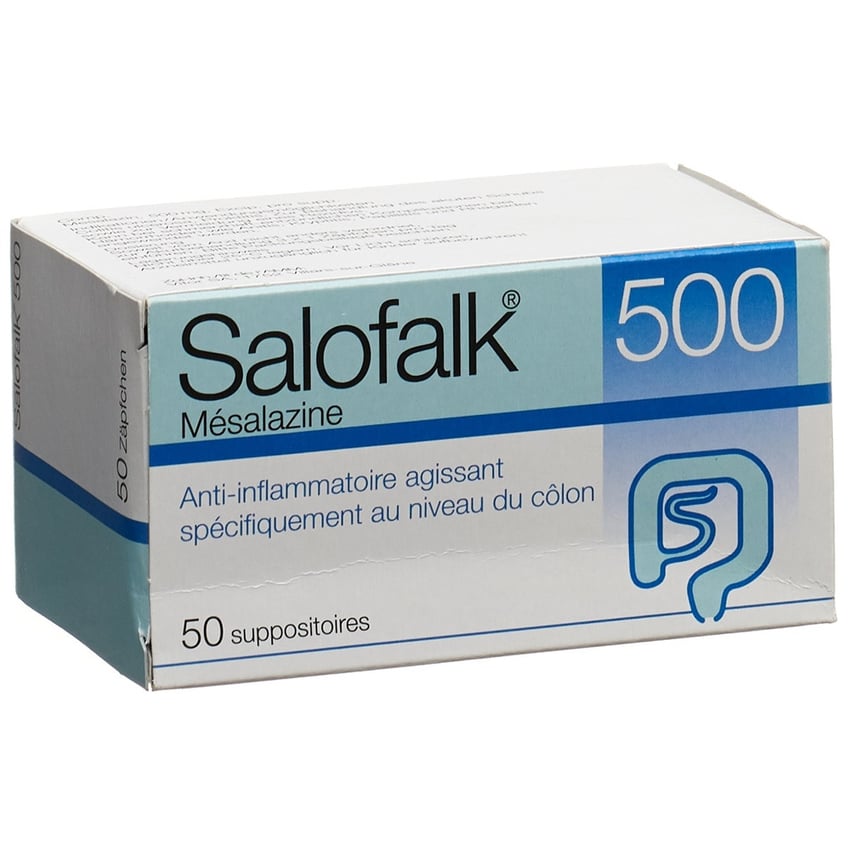 SALOFALK Supp 500 mg Blist 50 Stk | Online bestellen