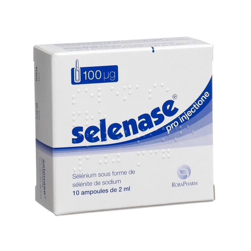 SELENASE pro inject Inj Lös 100 mcg/2ml Amp 10 Stk | Online bestellen
