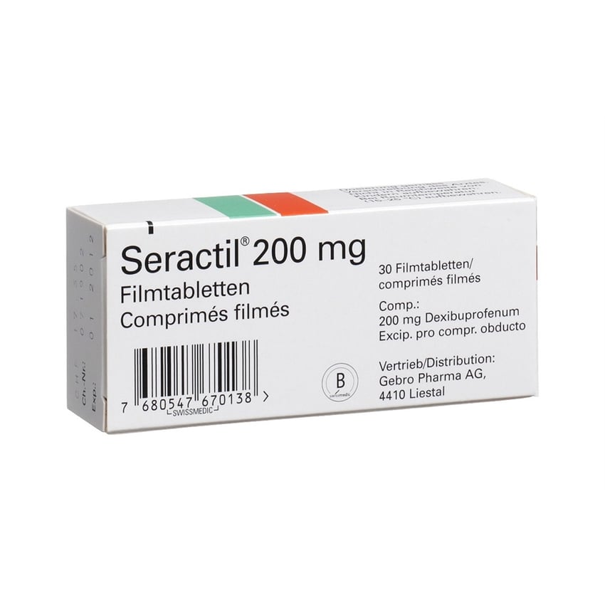 SERACTIL Filmtabl 200 mg Blist 30 Stk | Online bestellen