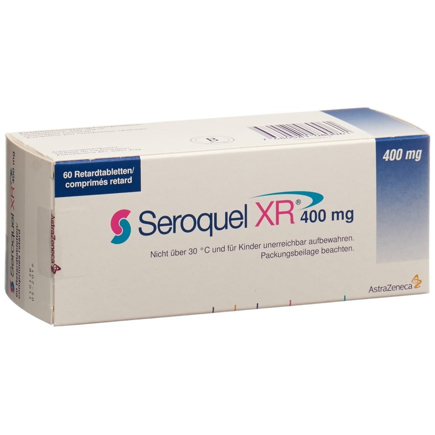 SEROQUEL cpr ret 400 mg blist 60 pce | Commander en ligne