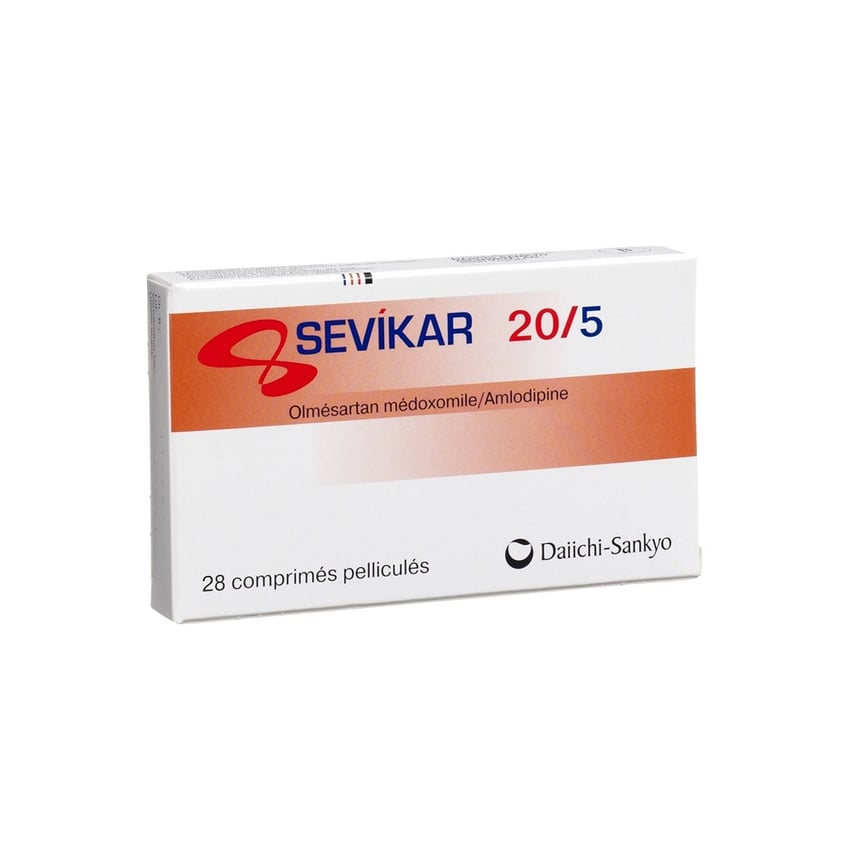 SEVIKAR Filmtabl 20/5mg Blist 28 Stk | Online bestellen