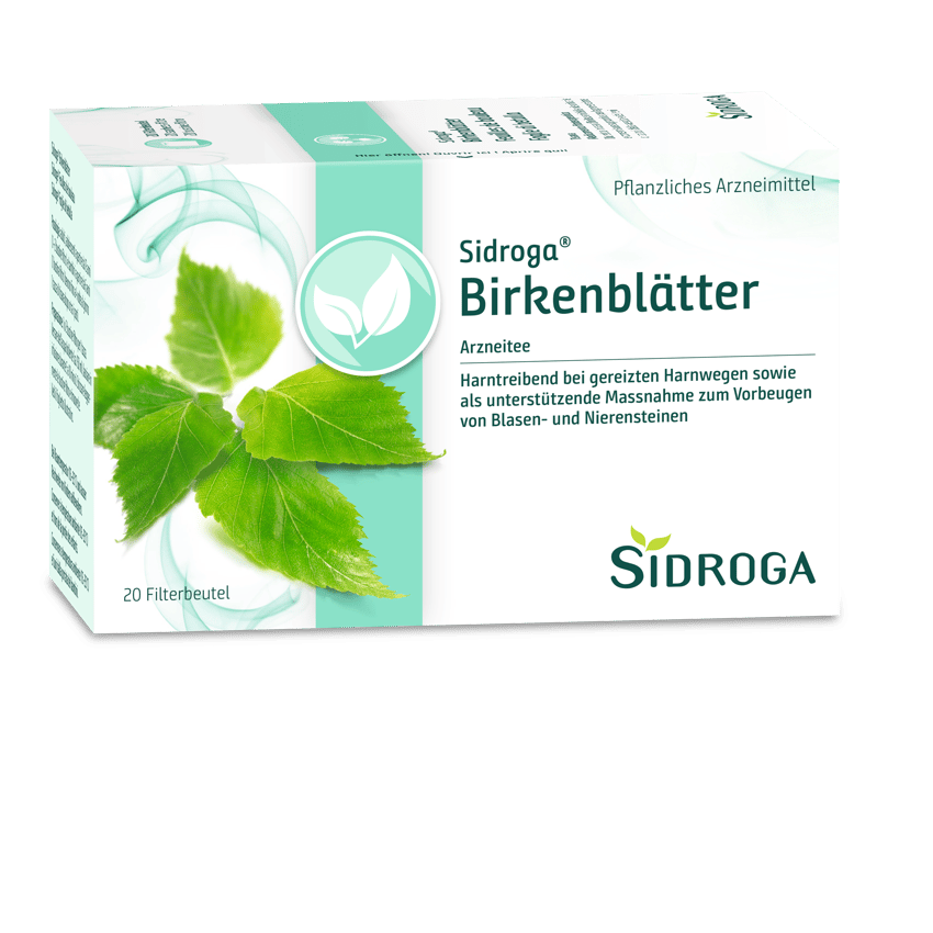 Sidroga feuilles de bouleau tisanes sach 1.5 g | Commander en ligne