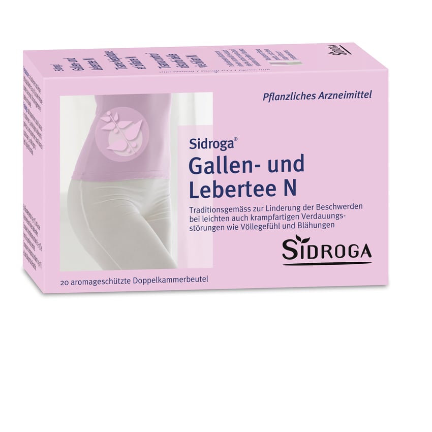 Sidroga Gallen- und Lebertee N Tees Btl 2 g | Online bestellen