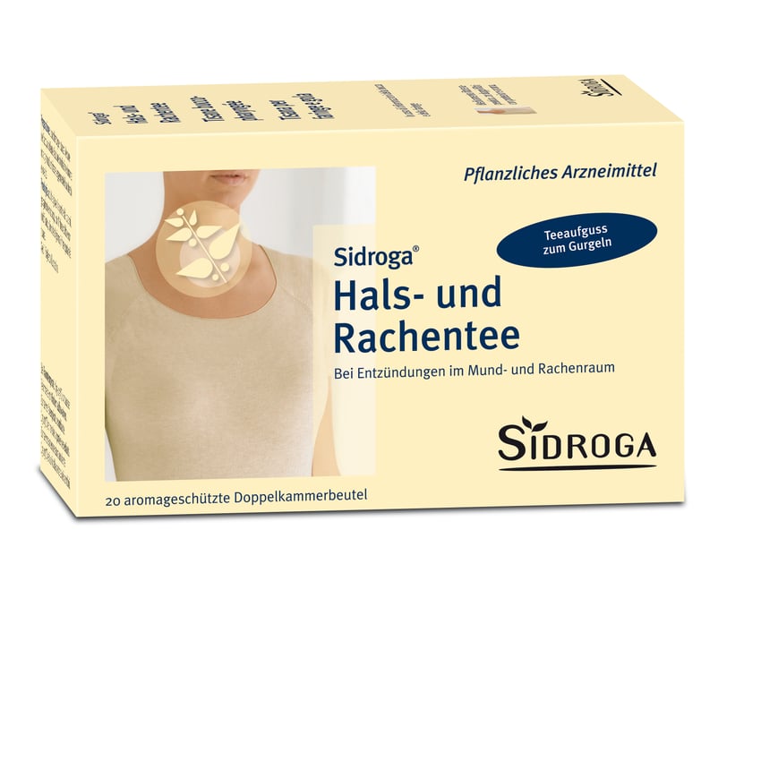 Sidroga Hals- und Rachentee Tees Btl 2.5 g | Online bestellen