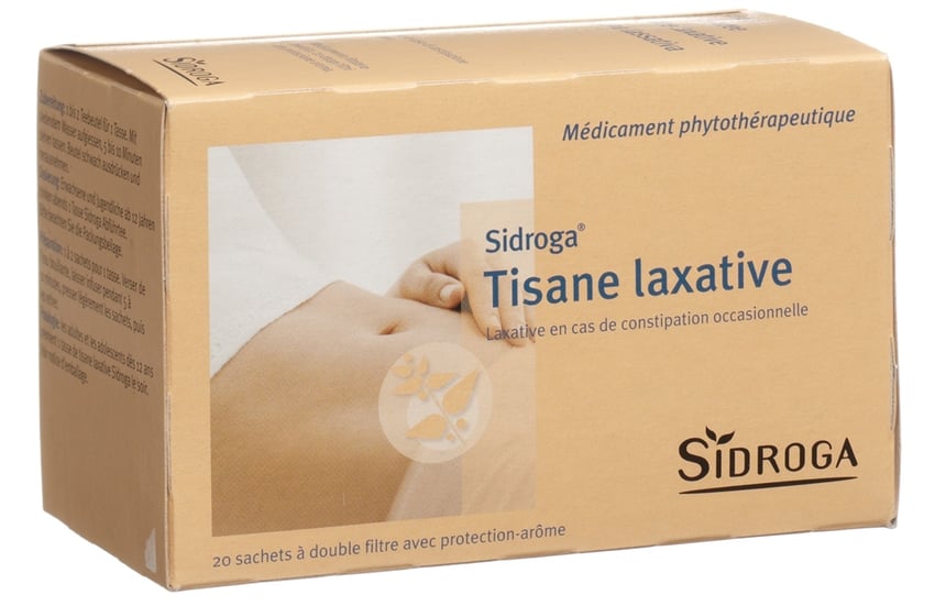 Sidroga tisane laxative tisanes sach 1 g | Commander en ligne