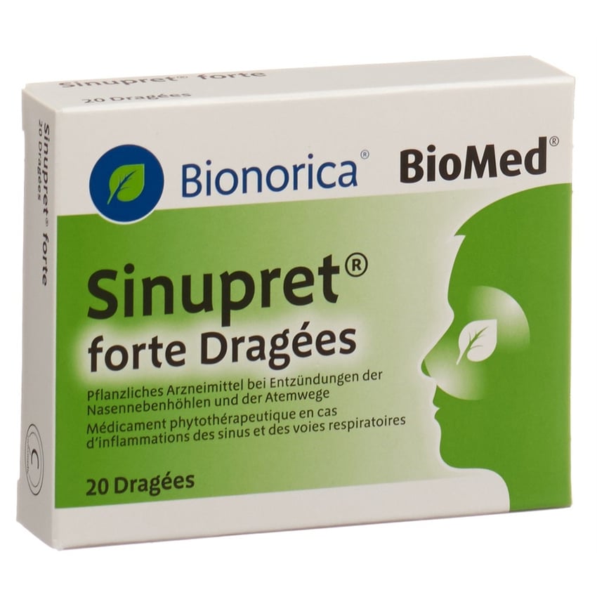 SINUPRET forte Drag Blist 20 Stk | Online bestellen