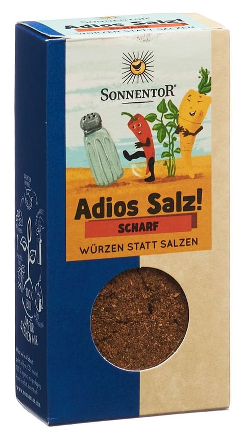 SONNENTOR Adios Salz! Scharfe Gemüsemischung BIO Btl 50 g | Online bestellen