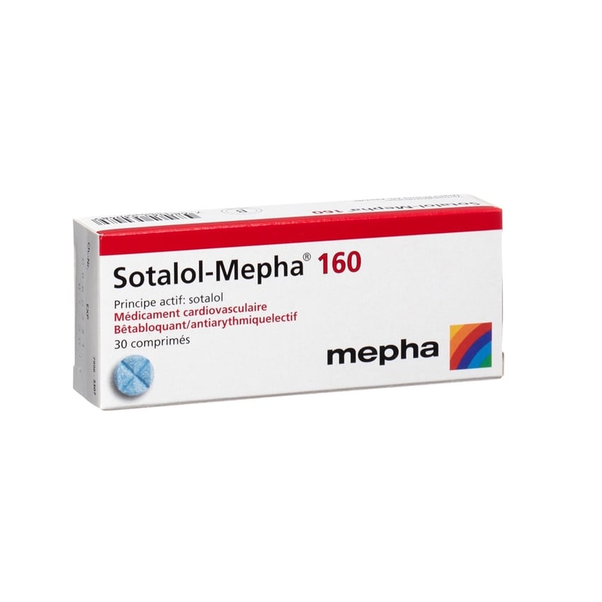SOTALOL Mepha Tabl 160 mg Blist 30 Stk | Online bestellen