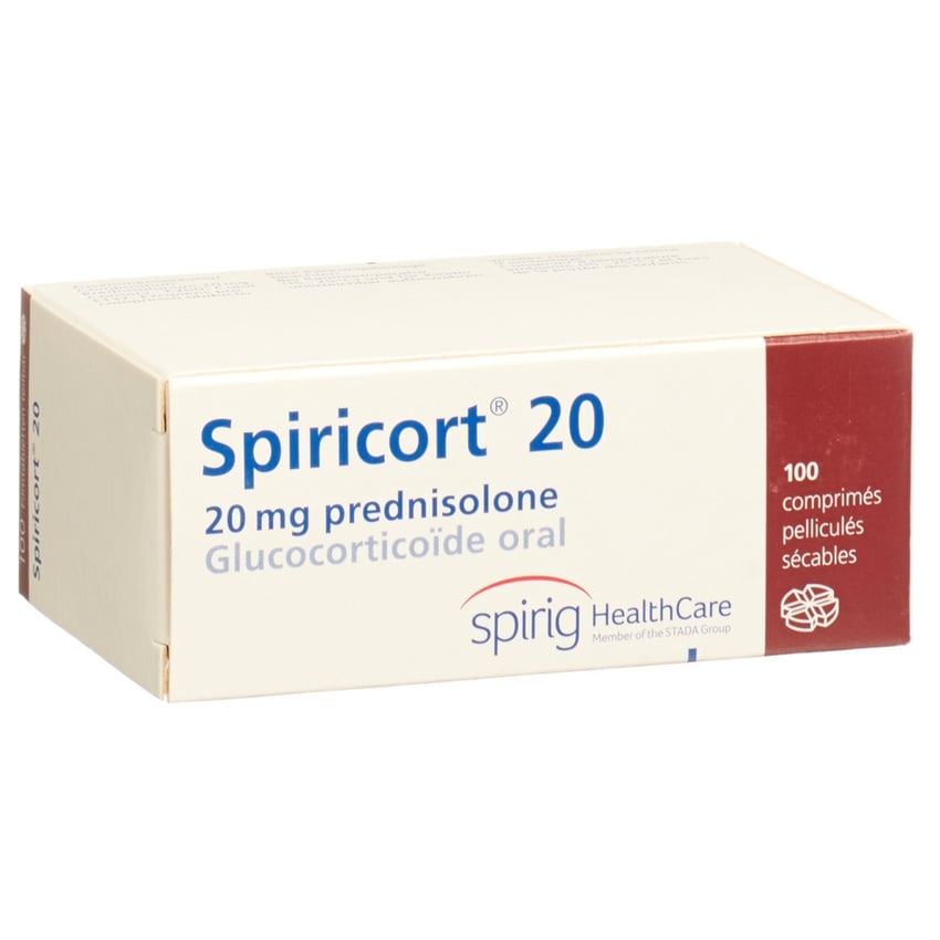 SPIRICORT Filmtabl 20 mg Blist 100 Stk | Online bestellen