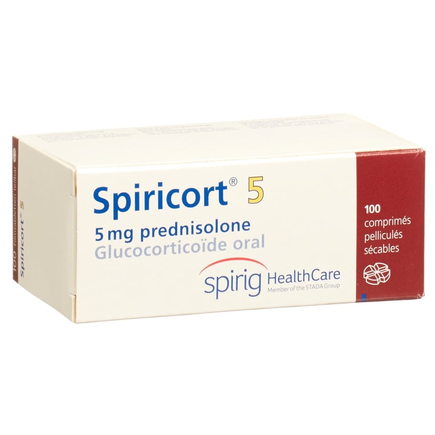 SPIRICORT Filmtabl 5 mg Blist 100 Stk | Online bestellen