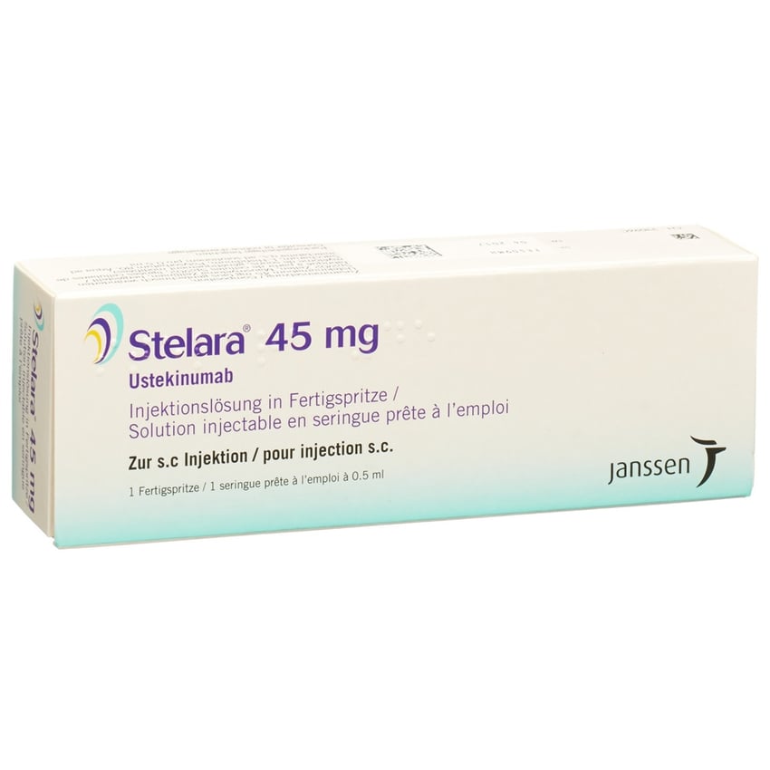 STELARA Inj Lös 45 mg/0.5ml Fertigspritze Fertspr 0.5 ml | Online bestellen