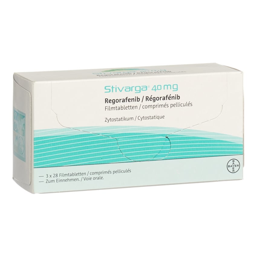 STIVARGA Filmtabl 40 mg Ds 28 Stk | Online bestellen