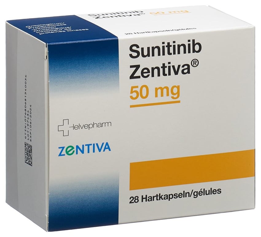 SUNITINIB Zentiva Kaps 50 mg Blist 28 Stk | Online bestellen