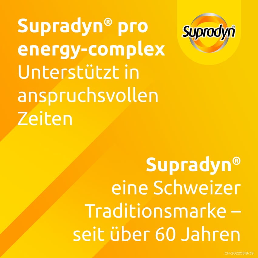 SUPRADYN pro energy-complex cpr eff 15 pce | Commander en ligne