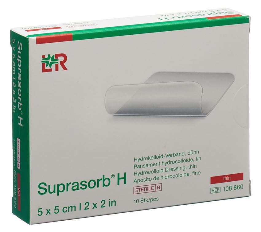 SUPRASORB H Dünn 5x5cm 10 Stk | Online bestellen