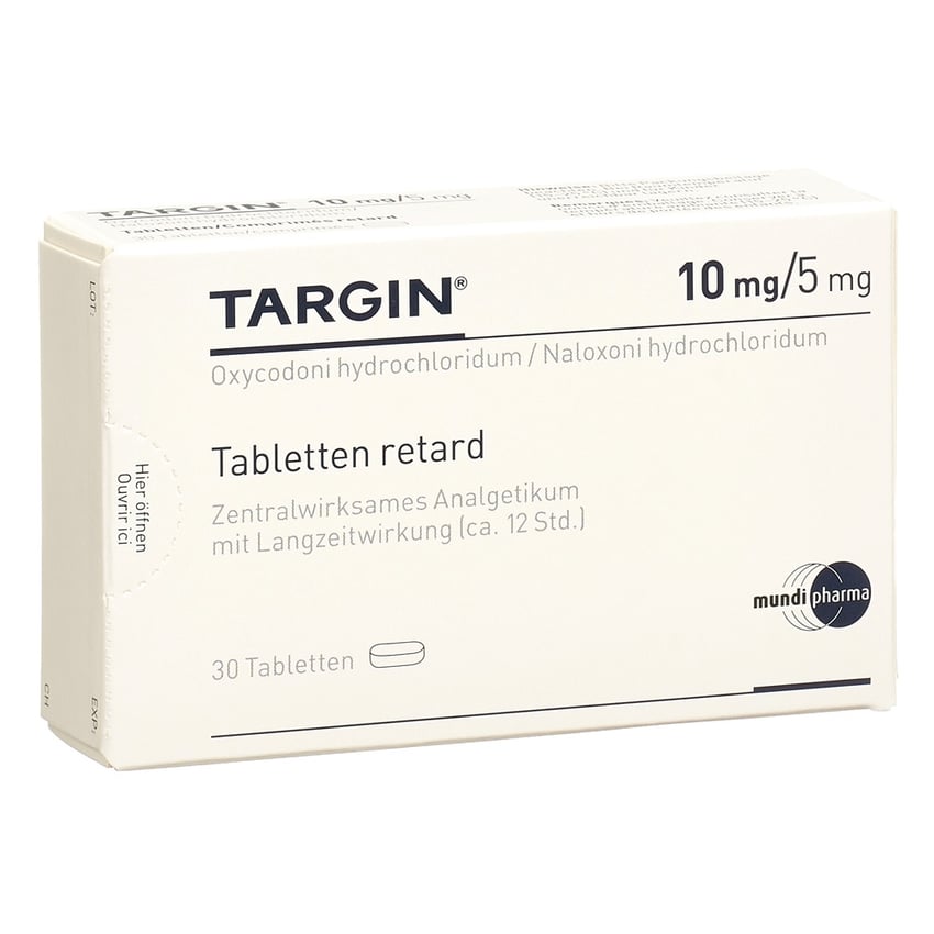TARGIN Ret Tabl 10 mg/5 mg Blist 30 Stk | Online bestellen