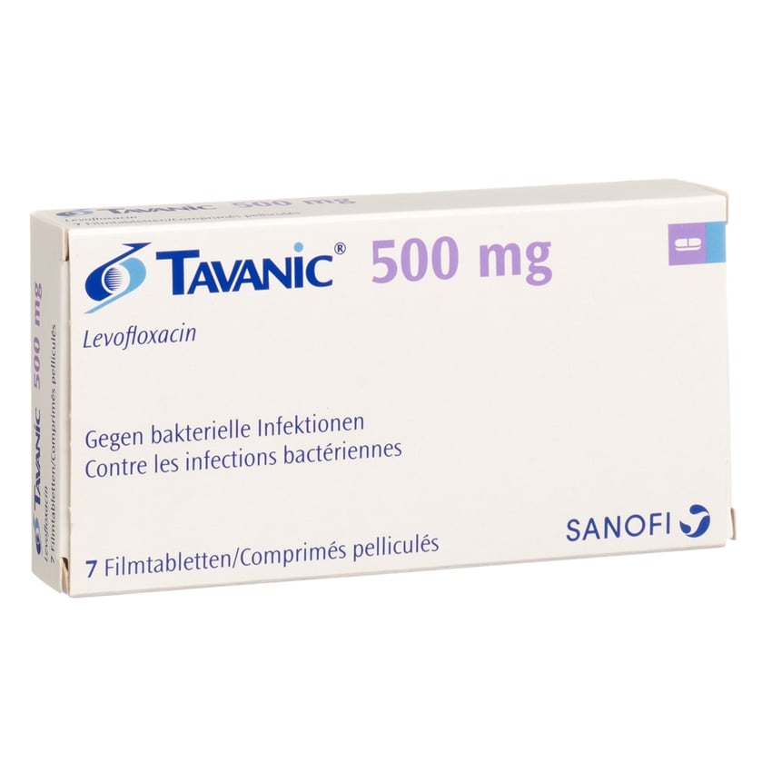 TAVANIC Tabl 500 mg Blist 7 Stk | Online bestellen