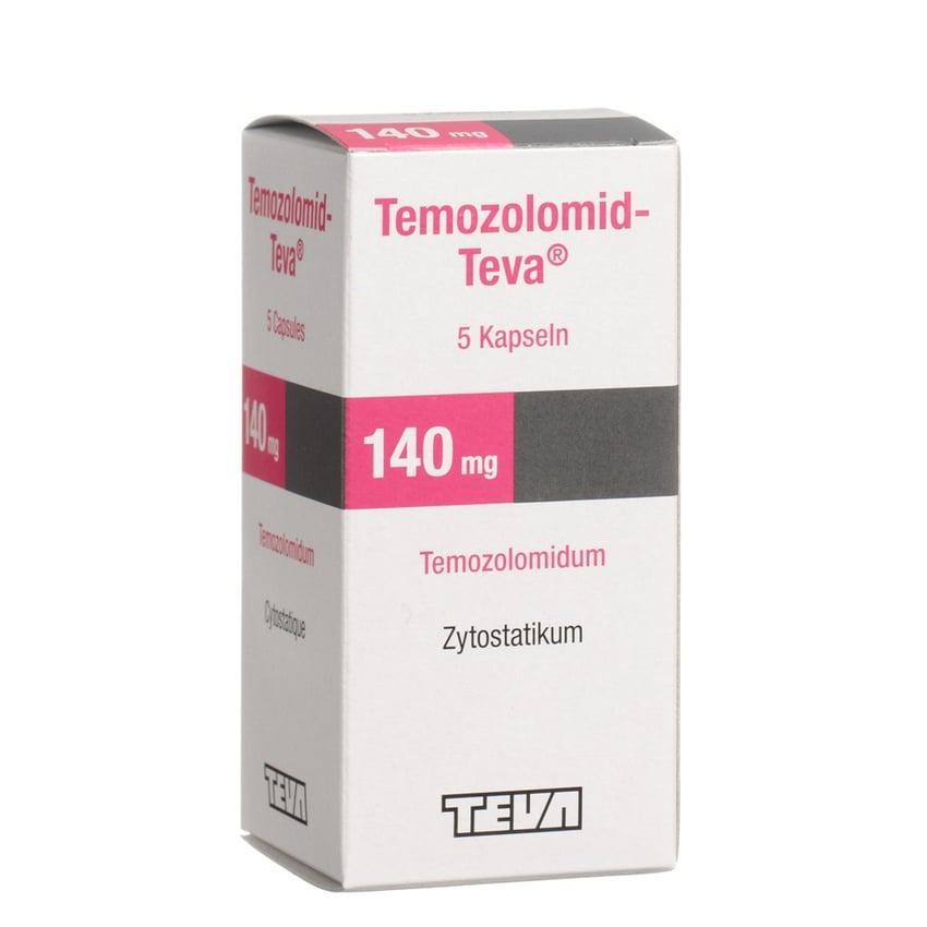 TEMOZOLOMIDE Teva Kaps 140 mg Fl 5 Stk | Online bestellen