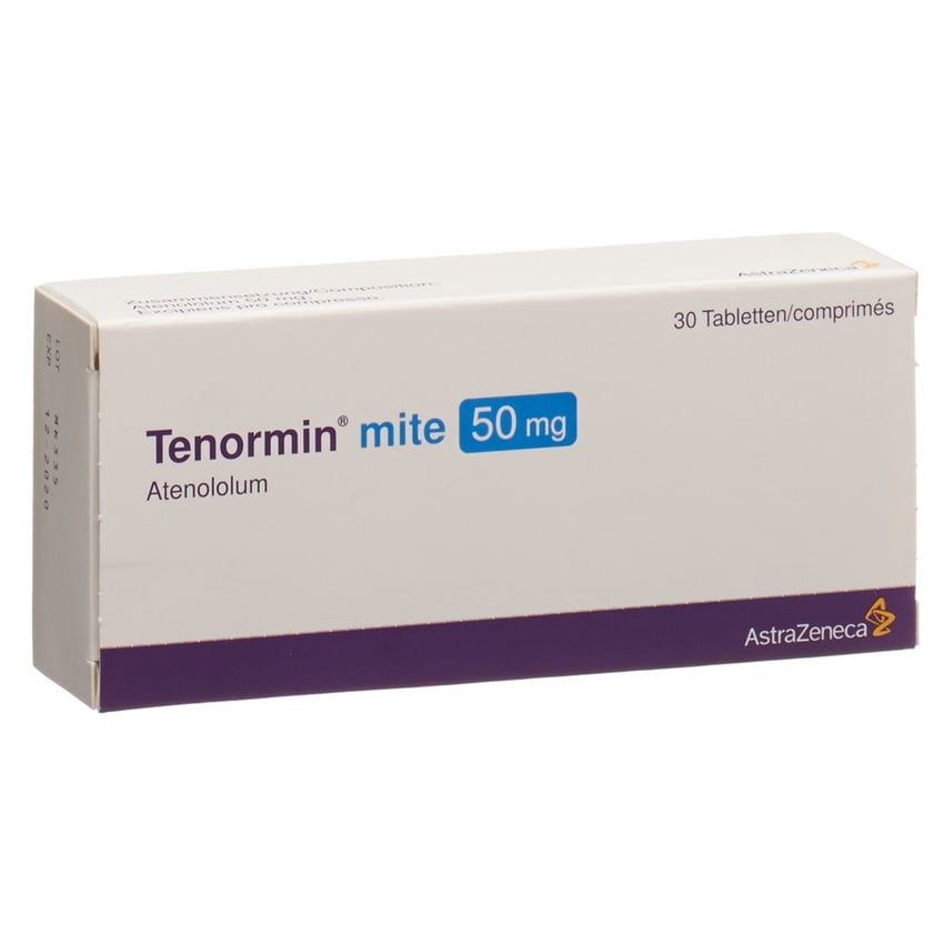 TENORMIN mite cpr 50 mg blist 30 pce | Commander en ligne