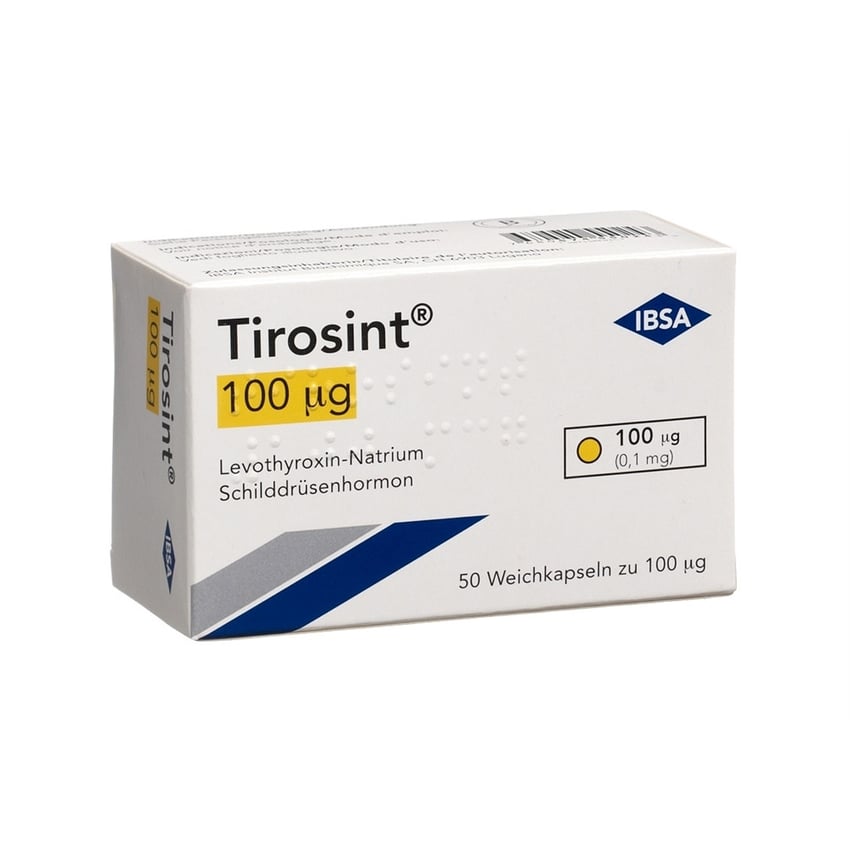 TIROSINT caps moll 100 mcg blist 50 pce | Commander en ligne