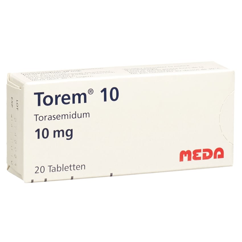 TOREM Tabl 10 mg Blist 20 Stk | Online bestellen