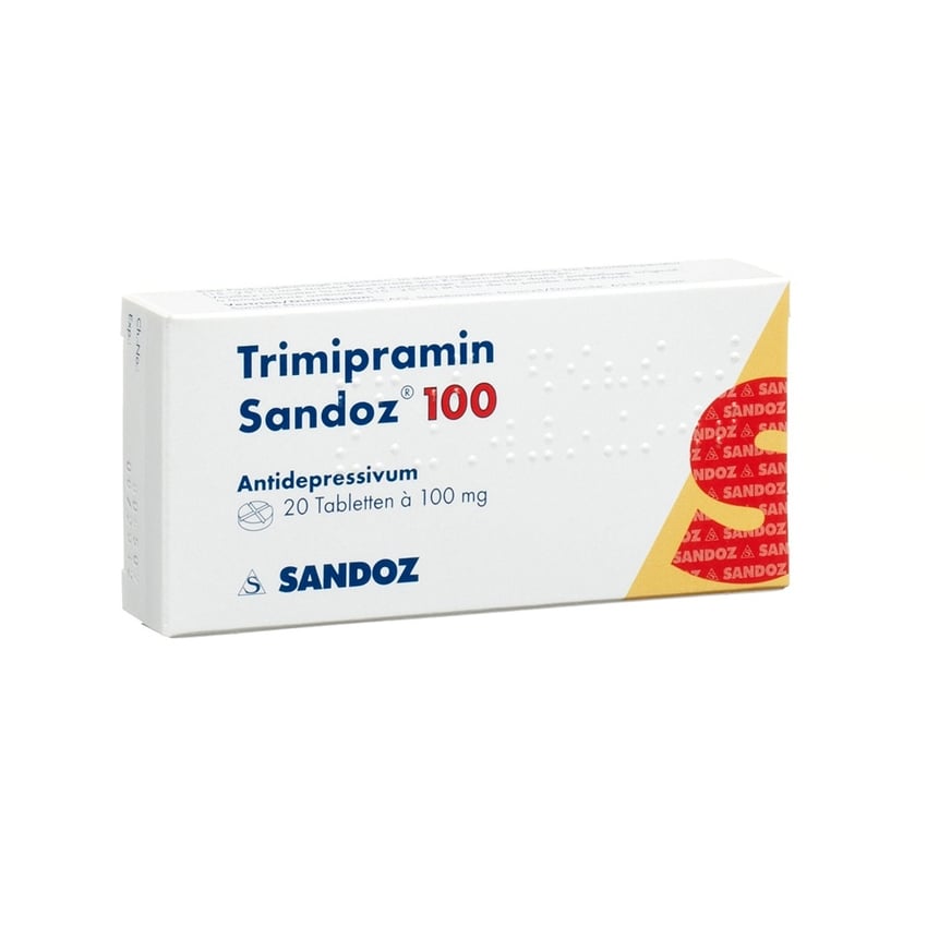 TRIMIPRAMINE Sandoz Tabl 100 mg Blist 20 Stk | Online bestellen
