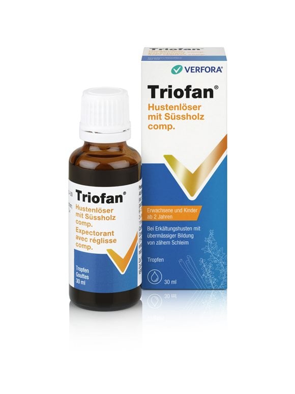 TRIOFAN Hustenlöser Süssholz Tropfen Fl 30 ml | Online bestellen