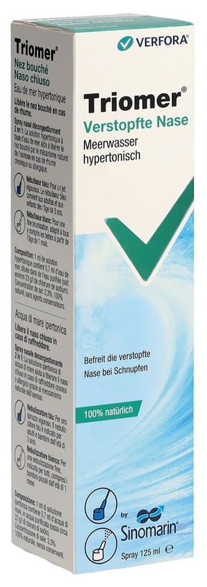 TRIOMER Verstopfte Nase Spray Nasenspray Fl 125 ml | Online bestellen