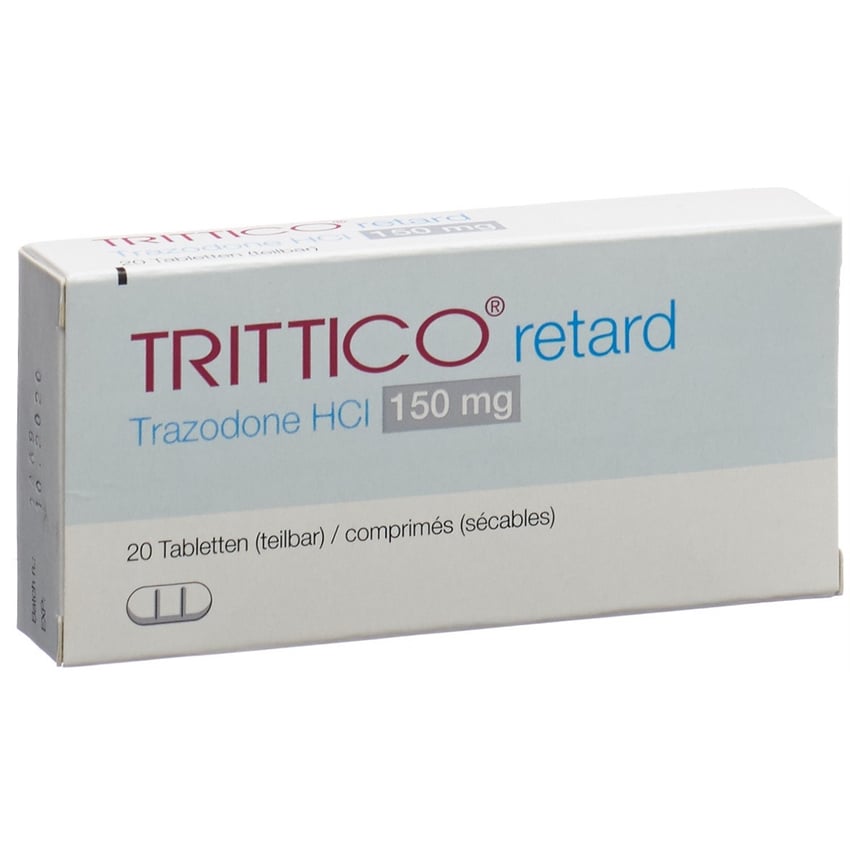 TRITTICO Ret Tabl 150 mg Blist 20 Stk | Online bestellen