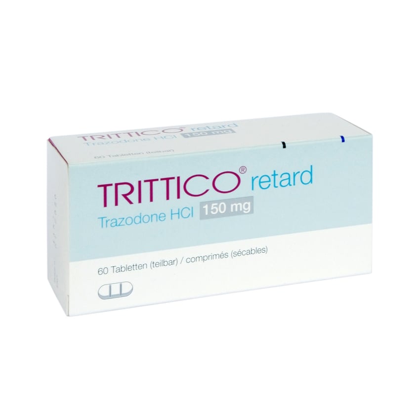 TRITTICO Ret Tabl 150 mg Blist 60 Stk | Online bestellen