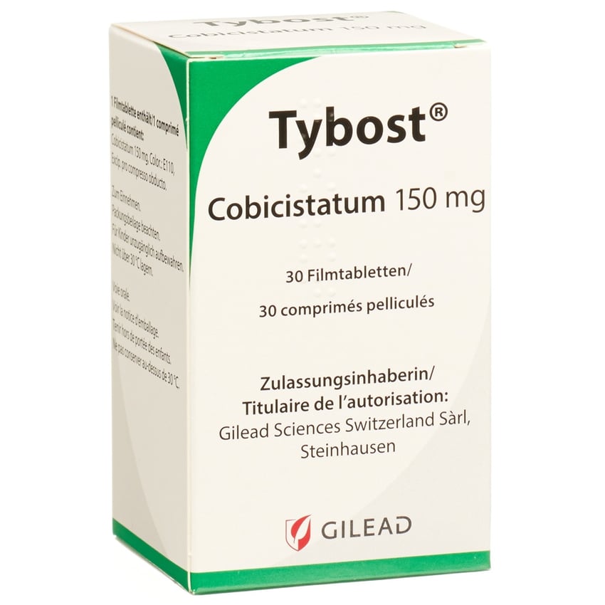 TYBOST Filmtabl 150 mg Ds 30 Stk | Online bestellen