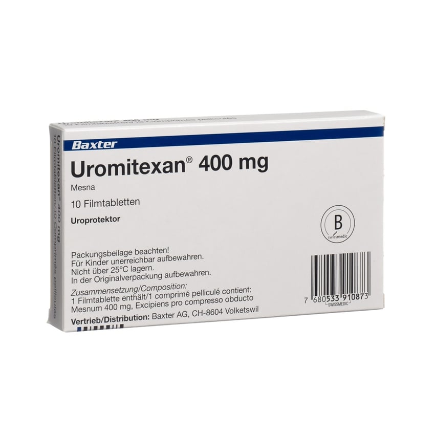 UROMITEXAN cpr pell 400 mg blist 10 pce | Commander en ligne