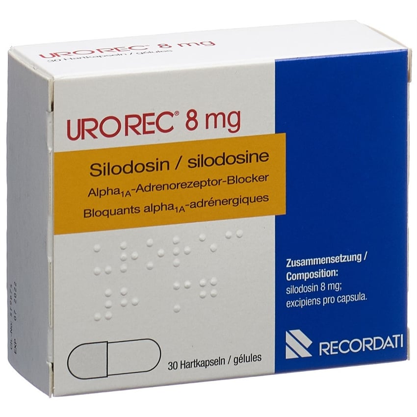 UROREC Kaps 8 mg Blist 30 Stk | Online bestellen